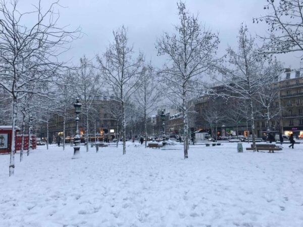Neve em Paris: um inverno mágico - Guia do Estrangeiro