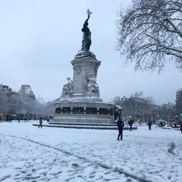 Neve em Paris: um inverno mágico - Guia do Estrangeiro